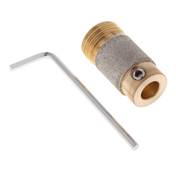 説明:硬化したベースに0.31インチの小穴ダイヤモンドグラインダーヘッド.剥がれないことを保証し.シャフトの結合を減らします.ガラスグラインダーのように.すべてのグラインダーに少し普遍的です.仕様:材質:金属カラー:シルバーゴールデンサイズ...