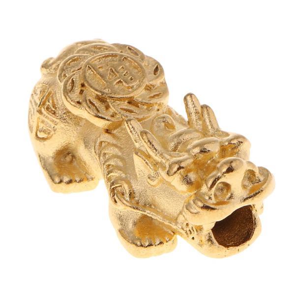 説明: 「Pi Xiu」、神話上の野生動物はいつも繁栄した富と神獣の平和として民俗されています。  「Pi Xiu」ビーズは、ブレスレット、キーホルダーの装飾、その他の工芸品をDIYするのに使用することができます。 サイズ（L×W×H）：3...