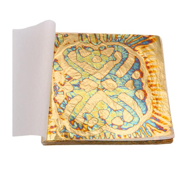 説明:素材:銅;サイズ:各葉約. 5.5 x 5.5インチ/  14 cm金を模倣した素材.銅を主成分とし.自宅で家具を美しく見栄えの良い金の宝物に復元し.工芸品をより華やかにします.多彩な金箔は.木材.ガラス.フレーム.壁.天井.その他の...