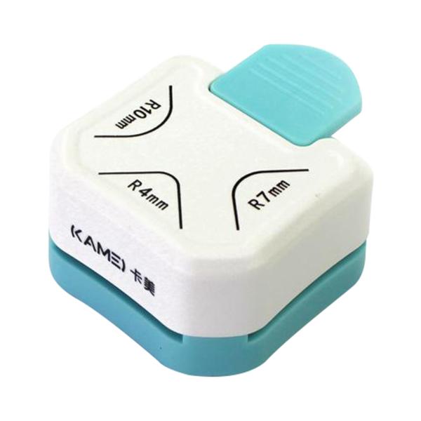 説明:3 in 1ペーパーコーナーラウンダーパンチで.さまざまなサイズのコーナーをカットして作成できますペーパークラフトアートプロジェクトのコーナー半径4mm7mm 10mmのカット.スクラップブックページ.ギフトタグ.バースデーカード.結...