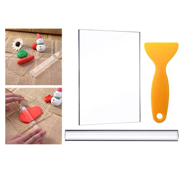 説明:3個の粘土ローラーは.粘土整形.切断.掻き取り.チッピング.平滑化などのために設定されています.透明な粘土ローラーとシートは視野を塞がない.子供と大人の両方の学校や家に適した粘土ツール.あなたのDIYの楽しみを満たすために彫刻モデリン...