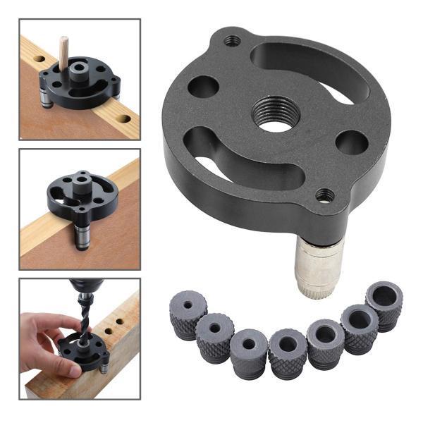 説明:これは.穴あけおよび木工中に保持およびセンタリングするためのセルフセンタリングドリルガイドツールのセットです.板の厚さに合わせて両足の高さを調整できるので.穴あけがより正確になり.強力な木工工具になります.パラメータ:ドリルガイドスリ...