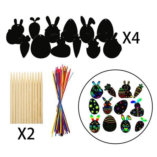 説明:パッケージに含まれるもの:48枚のスクラッチペーパー.48枚のコード.24枚のドローイングスティック.丈夫で丈夫な上質紙のスクラッチペーパーは.子供たちが遊んだり.DIYしたりするのに安全で.カラフルなロープと組み合わせて.パーティー...