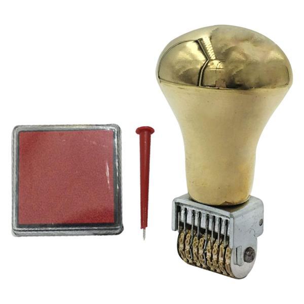 説明:品質: 銅と金属素材で作られており.耐久性があり壊れにくいです.特別なデザイン:シールにローラーがあり.日付を調整でき.操作が簡単です.使用方法: 日付を調整し.インクパッドに少し力を入れて浸します.プリントを前後に回転させて.とても...