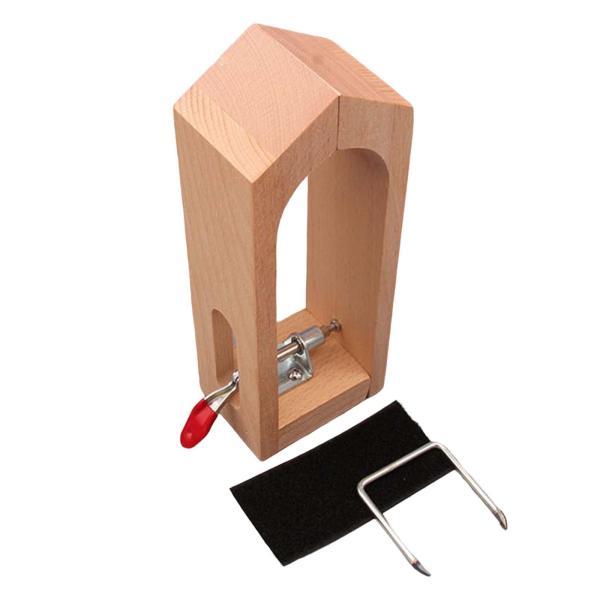 説明:角度調節可能な手縫いの木製クランプ.ベルト.バッグ.レザー.財布.ハンドバッグ.手帳.ラッピング.ポリッシュなどの DIY に最適です.デスクトップに固定し.手を保護し.同時に効率を高めるために使用されます.DIY の縫製が簡単で.ほ...