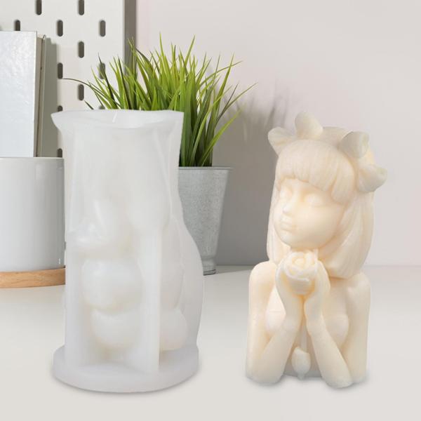 説明:[高品質]高品質のシリコン.優れた柔軟性と耐久性.内部が滑らかなので.完成品を型から外すのも簡単です.[ユニークな形状]女の子の形をしたシリコンオーナメントモールドは.独自のユニークな樹脂クラフトを作成するのに最適です.[互換性]樹脂...