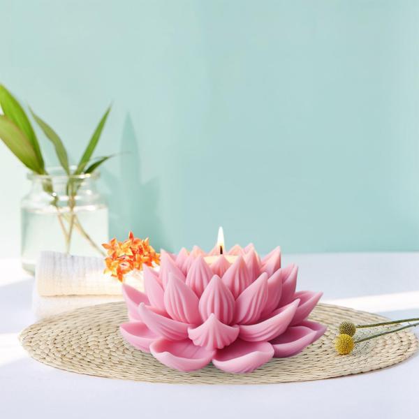 説明:[高品質素材]: 石鹸型はシリコン製で.耐久性があり.長持ちします.型から外して掃除するのが簡単で.内容物を簡単に取り出せる柔軟な非粘着性の表面を提供します.[多用途]: この 3D ロータス型は.キャンドルや石鹸の作成に適しているだ...