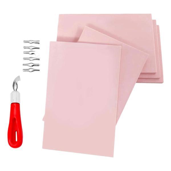 説明:[柔らかい質感]: 柔らかい質感のゴム製彫刻ブロックは.創造的な取り組みにさまざまなオプションを提供します. [高級素材]: 彫刻ブロックは高品質の金属とゴムで作られており.柔らかく繊細な質感で使用できます. [DIYクラフト]: こ...