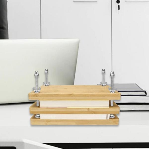 説明:[パッケージ内容]: この木製製本プレスには.プレスボード3枚.ボルト4本 (15cm).ナット4個.ワッシャー4個.バタフライナット4個.スクリューキャップ4個など.必要な付属品がすべて付属しており.すべて箱にきちんと梱包されており...