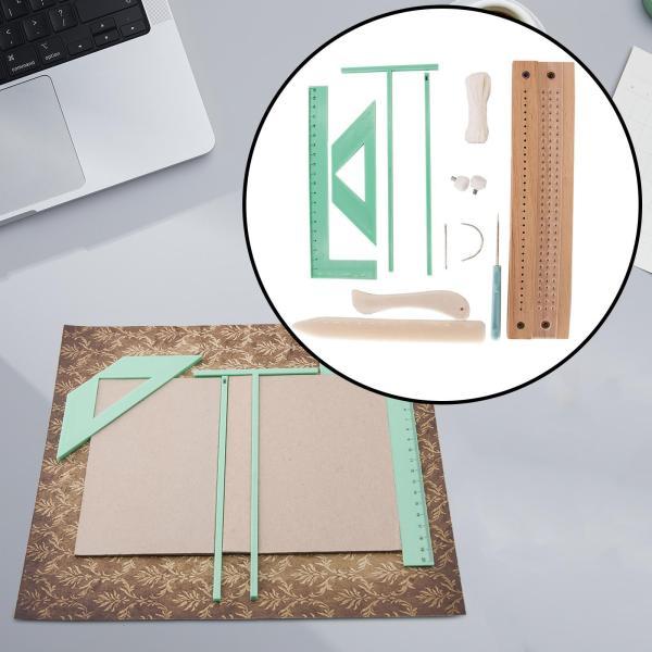 説明:[包括的なセット]: この製本キットには.製本に必要なすべての必須ツールが含まれており.初心者からプロまで.完全な体験を保証します. [高品質の素材]: キット内の製本用品は丈夫な木材と PP 素材で作られており.すべての製本プロジェ...