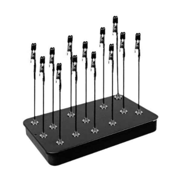 説明:[機能]曲げられるスティックにより.モデルパーツを任意の角度と高さに調整でき.エアブラシの趣味のクラフトDIYペイントに使用できます.さまざまなタイプのモデルに適しています. [まっすぐ立つ]ペイントスタンドベースホルダーは.ワニ口ク...
