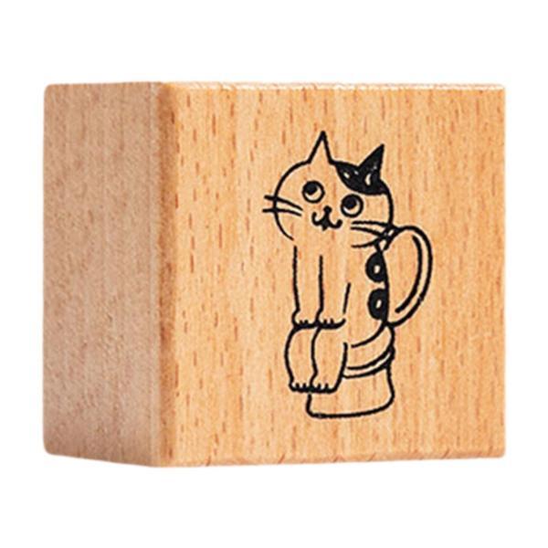 説明:[魅力的なデザイン]: この猫をテーマにした木製スタンプは.愛らしいペットの猫が描かれており.プロジェクトに生き生きとしたかわいいタッチをもたらします. [プレミアム品質]: 高品質の木材.ゴム.フォームで作られたこのスタンプは.鮮明...