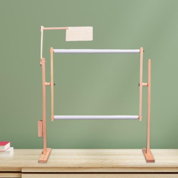 説明:[高さと角度調節可能]: この刺繍フープスタンドは高さ調節可能で.360度回転可能なフレームを備えており.さまざまな刺繍ニーズに合わせて多目的に配置でき.クラフトプロセスをより便利にします. [縫う必要のない生地デザイン]: PVCク...