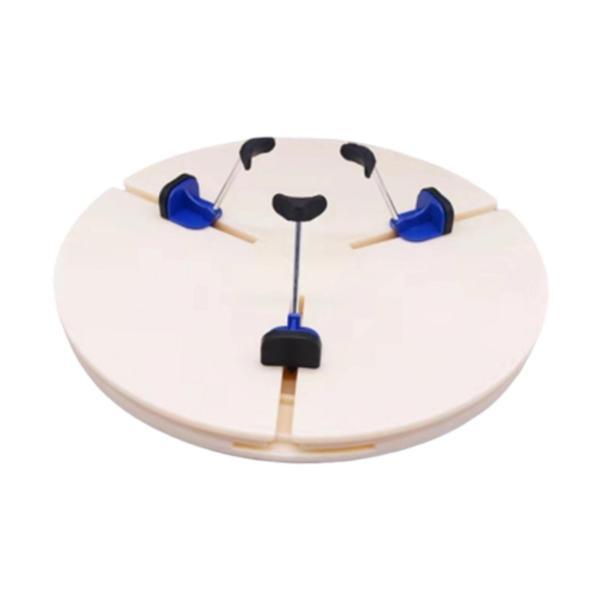 説明:[楽な芯出し]:陶芸用ろくろの中心を簡単に見つけ.正確で安定したトリミングを実現します.サポート脚が陶器をしっかりと固定し.作業中の滑りを防ぎます. [素材]: 丈夫なABS樹脂製で.長期間の使用に耐えます.水で洗い流すだけで簡単にお...