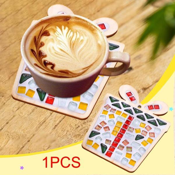 説明:[完全なDIYキットには必要なすべての部品が含まれています]: 木製コースターベース.様々な色のモザイクタイル.ラテックス接着剤.クリーニングスポンジ.グラウトパウダー.ボウル.スプーンでシームレスなクラフト体験を実現します. [初心...