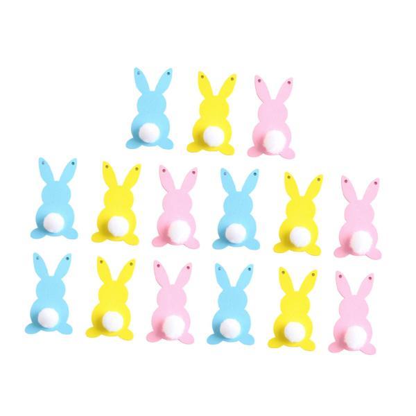 説明:[DIYの楽しみ]これらの木製のウサギのモデルであなたの創造性を解き放ちましょう.フェルトボールを生き生きとした尻尾として取り付け.好きな場所に紐でつなぐことで.ユニークなイースターの飾りを作るのに最適です. [プレミアム素材]高品質...