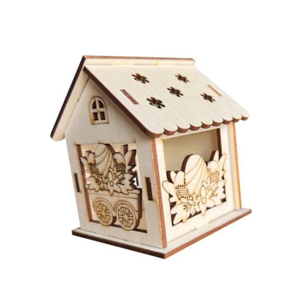 説明: [素材]木材で作られたこのイースターDIYミニハウスは.滑らかな表面が特徴で.長期間の使用に耐える丈夫さを備えています. [創造的なDIYの楽しみ]木製の家をペイントしたり飾ったりして.カラフルなイースタークラフトパーティーを作りま...