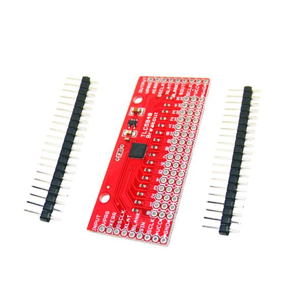 説明: TLC5940は.12ビットデューティサイクル制御(0-4095).6ビット電流制限制御(0-63).およびデイジーチェーン接続可能なシリアルインタフェースを備えた16チャネルPWMユニットです. このブレークアウトボードは.この便...