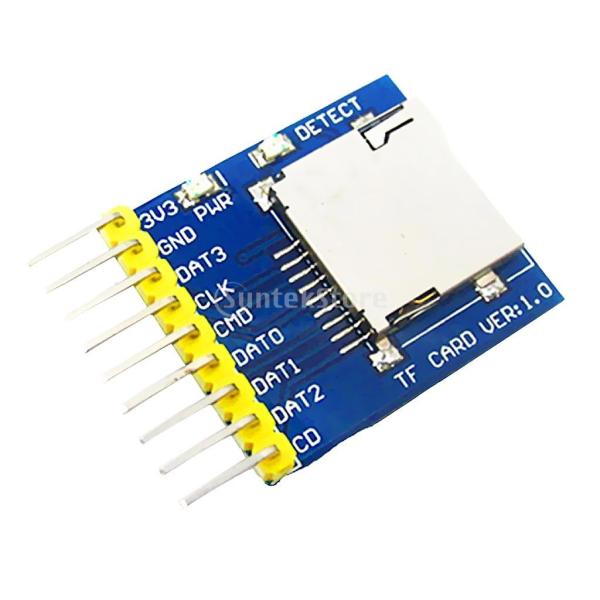 説明:このSDデッキモジュールは.Arduino.STM32.MSP430 AVR PICまたは8051のSDカードピン.およびSDカードの読み取りと書き込みのための他のシングルチップ接続をリードします. C51 / STM32/Ardui...