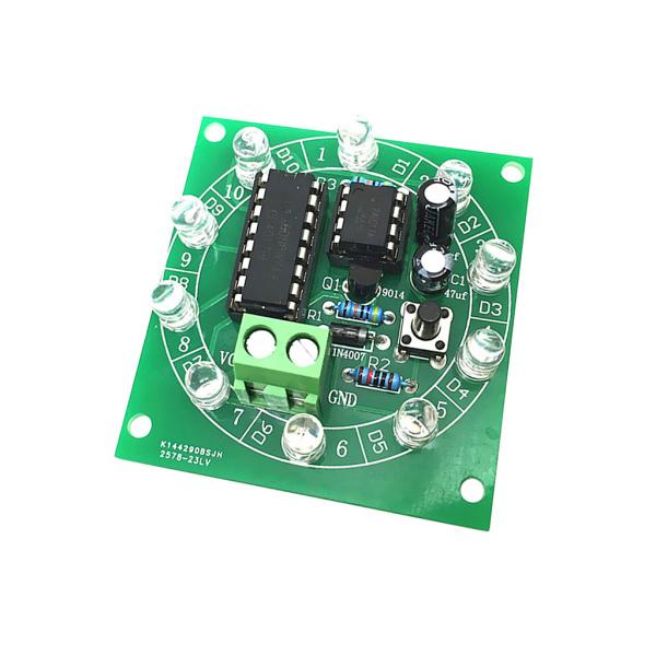 説明:電源電圧:3-5V 寸法: 58x58mm / 2.28x2.28インチ 2本の1.2KΩカラーリング抵抗 2本470Kオームカラーリング抵抗 1pcs 0.01uFセラミックコンデンサ仕様: 47uF電解コンデンサ 100uF電解コ...