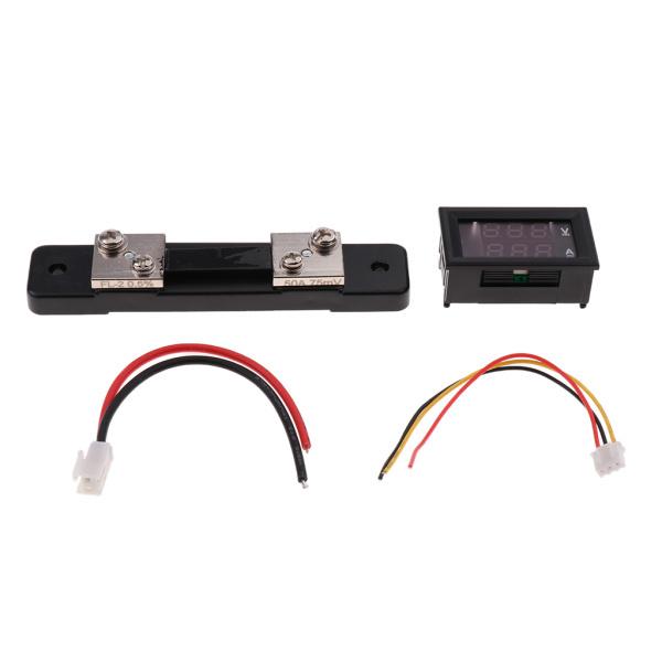 説明:電圧計電流計の電圧範囲はDC 0-100V.電流範囲は0.0-50Aです. マルチメータは.電圧と電流を同時に明瞭に表示することができます.電圧は赤.電流は赤です. どこにでも柔軟に設置できます. 電圧アンペアモニタは.測定されている...