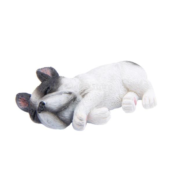 説明:ブランドの新しいと高品質。 かわいいと愛らしい睡眠のフランスのブルドッグのデザイン。 あなたの友人のための大きい贈り物。 眠っている犬はあなたの家のための素敵な装飾になります。 犬愛好家のための優れたフィギュリン。 仕様:材質：樹脂サ...