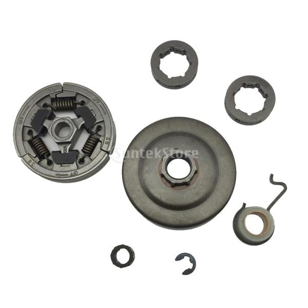 説明: Stihlチェーンソーに適合Model：MS361 044 0 MS440 MS460 材質：金属クラッチアセンブリは、OEM 1128 160 2004、1135 160 2050、  3/8ピッチ・センター・ドライブ・スプロケッ...