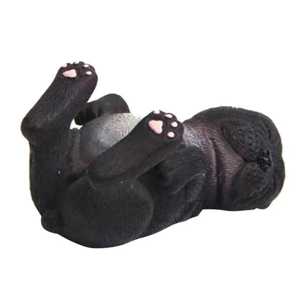 説明:真新しく高品質かわいいと愛らしい睡眠のフランスのブルドッグのデザインあなたの友人のための大きい贈り物眠っている犬はあなたの家のための素敵な装飾になります犬の愛好家のための優れた置物仕様:材質：樹脂サイズ：約6x 3cm / 2.4x ...