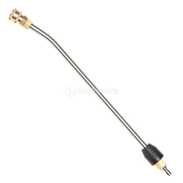 説明:ステンレス鋼の洗浄ノズルを備えた角度付きランスエクステンション.ロッドはステンレス製.ノズルは銅製です.耐久性と耐食性があり.大きな水圧に耐えることができます.角度の付いたランスにより.手の届きにくい場所の掃除が簡単にできます.高品質...