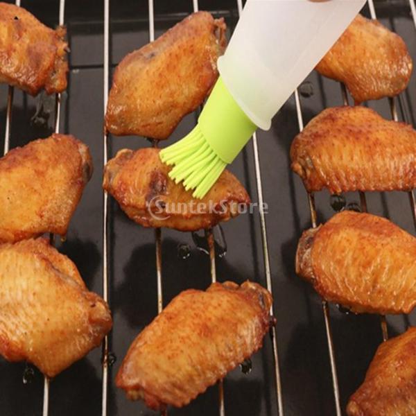 説明:耐熱性(-40°F〜446°F)食品グレードのシリコーンボトルディスペンサー付き使いやすく.お手入れも簡単.食器洗い乾燥機で安全大容量ボトル(60ml)仕様:素材:シリコンカラー:グリーン＆ホワイト底の直径:約5cm / 1.96 "...