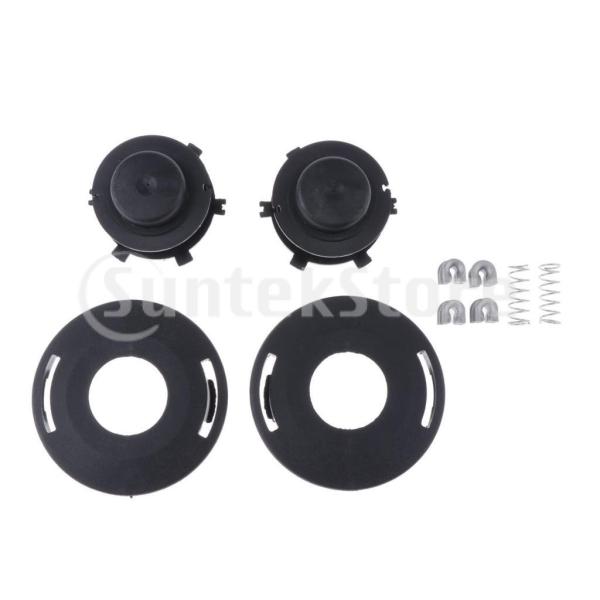 説明:Stihl25-2FS用トリマーヘッドリビルドキット4455 80 83 85 90100110120130交換用トリマーSPOOLS + COVER + SPRING + 2EYELETS修理キットこれらを使用して.25-2バンプヘ...