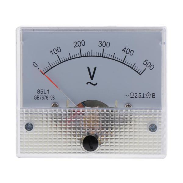 説明:AC電圧計での電圧計の測定用高級ABSプラスチック製.耐久性と頑丈バッテリーおよび電気システムの測定および監視用に設計アナログパネルメーターは低消費電力で長持ちします明確で読みやすいスケール.仕様:モデル:85L1-AC素材:プラスチ...