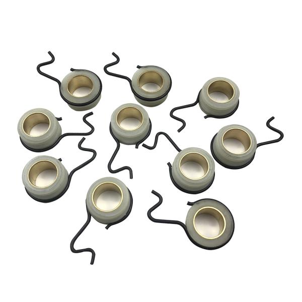 説明:チェーンソーアクセサリーのウォームギア交換部品.材質:プラスチックサイズ:4.5x2.5x2.5cm / 1.77x0.98x0.98inch含まれるアイテム:10xウォームギア適合:STIHL 017 018 MS170 MS180...