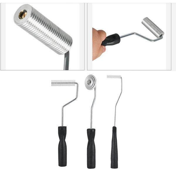 説明:ガラス繊維プロジェクトのための実用的なツール:ガラス繊維ローラーセットは.新しく敷設されたガラス繊維樹脂から気泡を取り除くための必須ツールであり.ホームセンタープロジェクトでパッチを滑らかに仕上げるための便利なアイテムです.効果的かつ...