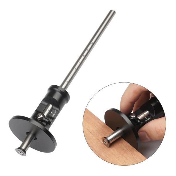 説明:範囲精度:マーキング範囲0〜12cm.微調整レベル0.2mmヨーロピアンスタイル微調整ホイールスクライビングホイール木工スクライビング定規定規手動測定ツールスクライブ材質:アルミ合金硬化したスチールホイールは木質繊維を引き裂く代わりに...