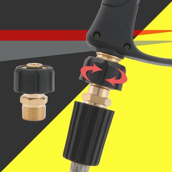 説明:高品質の銅ステンレス鋼でできており.より錆びにくく.耐食性があります.高性能と安定性があり.高圧スプレーノズルの迅速な交換に最適です.用途:高圧水管アンチワインディングデッドジョイント.高圧洗浄機付属品.高圧鋼管ロータリージョイント....