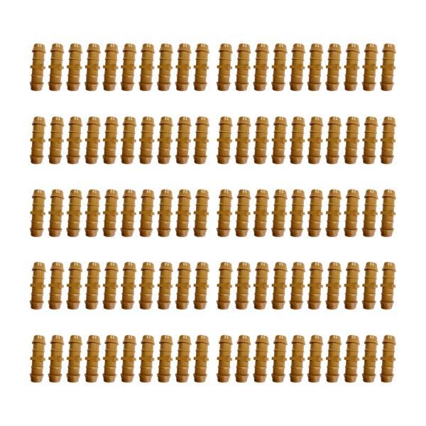 説明:[信頼性の高い素材]これらの有刺継手は耐久性のあるプラスチックで作られており.耐久性と信頼性の高い素材で長期間の使用を保証します.[パッケージ内容]合計100個の有刺鉄線カップリングが含まれています.これらの耐久性のある灌漑継手を使用...