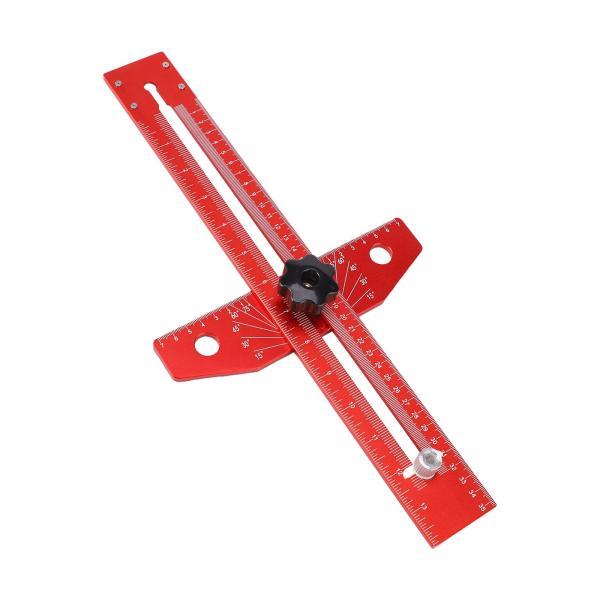 説明:[アルミニウム合金素材]木工エッジ定規はアルミニウム合金製で.頑丈で耐久性があり.壊れたり曲がったりしにくいです.[サイズ情報]マルチアングル金属測定定規の全長は約35cm/13.78インチです.[特徴]T型木工エッジ定規.目盛が読み...