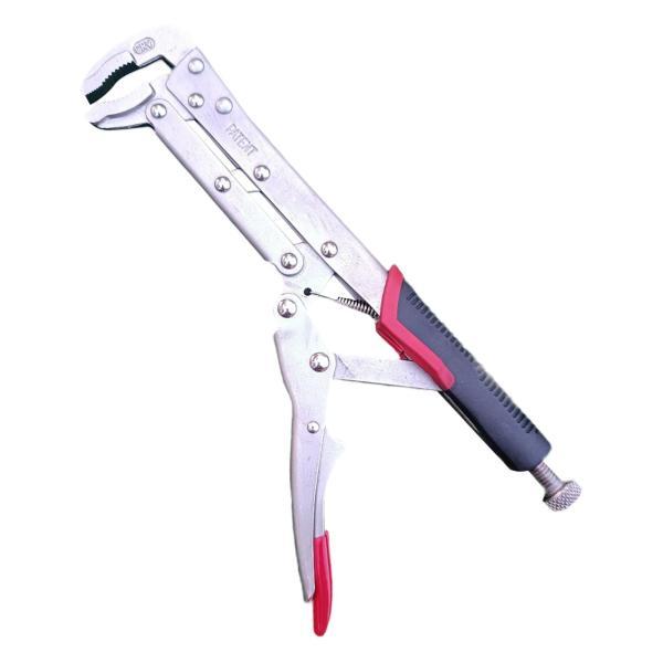 説明:[プレミアム素材]: このロッキングプライヤーはプレミアム品質のスチール製で.高い強度.耐摩耗性.耐久性.長寿命を備えています. [滑り止めハンドル]: この延長ロックプライヤーには滑り止めハンドルが付いており.時間と労力を節約するよ...