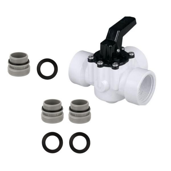 説明:[材質]: ABS プラスチック製のこのスイミング プール ダイバータ バルブは.パフォーマンスを損なうことなく長期間の使用に耐えるように設計されています. [多用途]: 1.5インチ 3方向回転バルブ サンドポンプ ポート バルブ ...