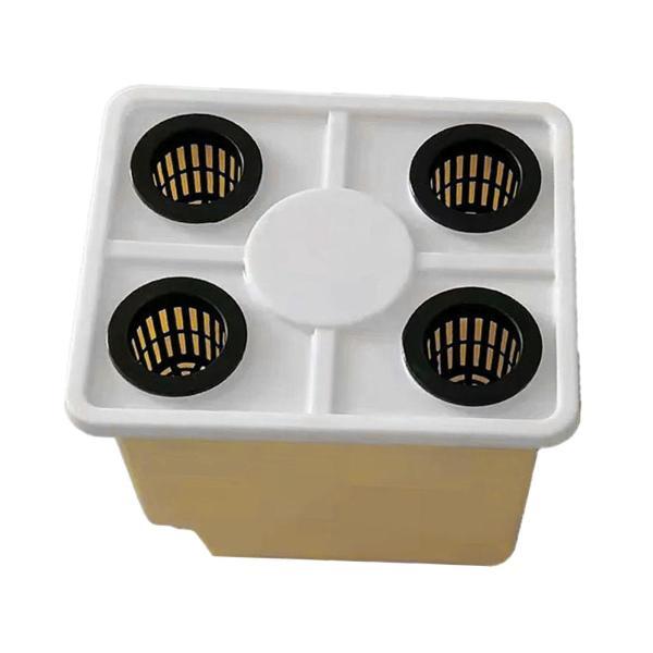 説明:[PVC素材]野菜栽培プランターはPVC素材で作られており.軽量構造で.シンプルなデザインと実用的な機能を備えています. [サイズ情報]再利用可能な水耕栽培システムバケツの寸法は約30cmx25cmx23cm/11.81インチx9.8...