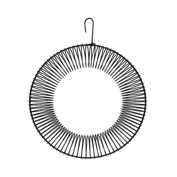 仕様:材質: 金属サイズチャート:パッケージサイズ: 33 cm x 28 cm x 6 cm/12.99インチ x 11.02インチ x 2.36インチパッケージに含まれるもの:吊り下げ式ピーナッツリース鳥用フィーダー x 1...