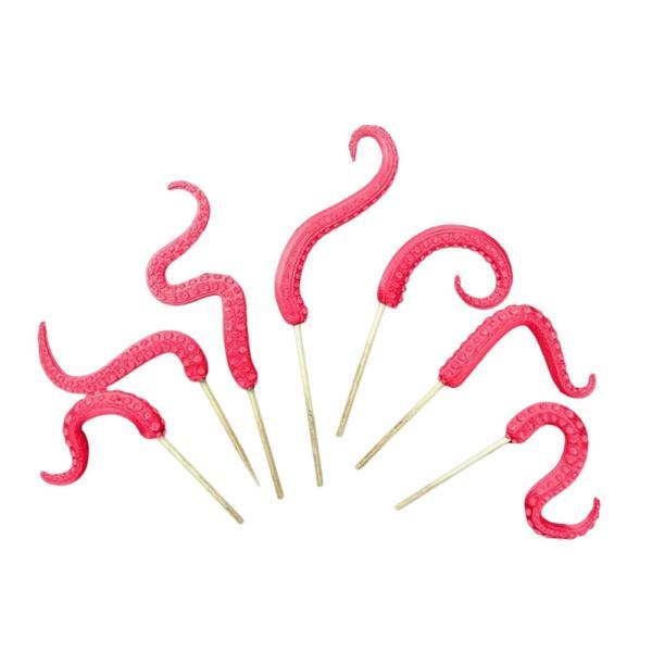 説明: gardenステーク装飾セット]:このセットには.植物の杭として設計された7つの樹脂タコの置物が含まれています.ポットや庭のベッドにユニークな感動を追加するのに最適です  Designでglow暗闇の中で輝くデザインを特徴とし.空間...