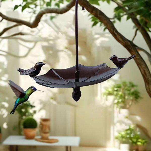 説明:[ユニークな傘型デザイン]:傘型のバードフィーダーは.裏庭.パティオ.庭.デッキに鳥を誘引するように設計されています.魅力的なデザインは.バードウォッチングを楽しむだけでなく.屋外スペースに美しいアクセントを加えます. [多用途]: ...