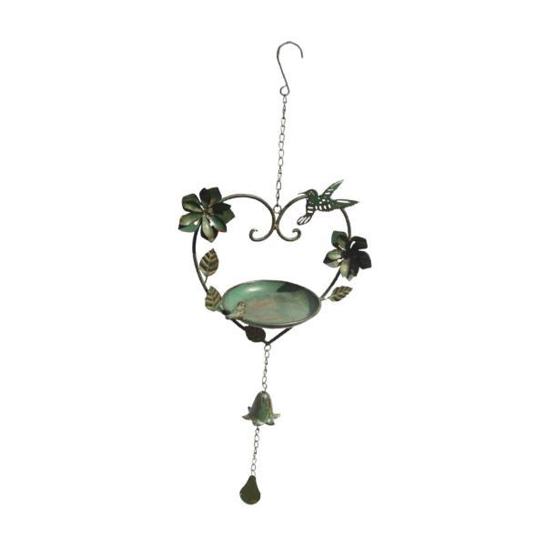 サイズチャート:全高:81cm/3189インチ.幅:31cm/1220インチバードバスプレートの直径:155cm/610インチパッケージに含まれるもの:吊り下げ式バードバス1個...