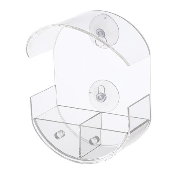 説明:[鳥好きの方へのギフト]: この透明窓付きバードフィーダーは.あらゆる年齢層のバードウォッチャーや愛好家へのギフトに最適です.どんな屋外スペースにも素敵なアクセントとなり.ホリデーシーズンにもぴったりです. [しっかり固定できる吸盤設...