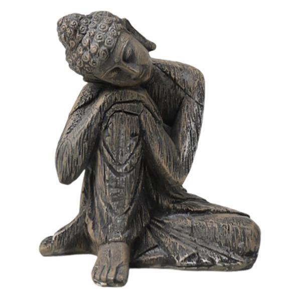 説明:[プレミアムで信頼性]: 仏像は合成砂岩素材で作られており.丈夫で.家の装飾に目を引く仏像です. [見た目が良い]: 本物そっくりのディテールとリアルなボディを備えた座仏像は.装飾品やユニークなテーブル装飾として最適です. [水槽の装...