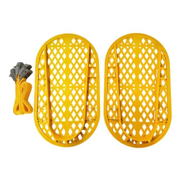 説明:軽量で履きやすい:ナイロン素材で丈夫で軽量.履きやすく歩きやすく.足跡が残らず.足が疲れません.ほとんどの人にフィットするサイズ:コンクリート仕上げ用シューズ1足セット.サイズは33.5×20cmで.ほとんどの足のサイズにフィットしま...