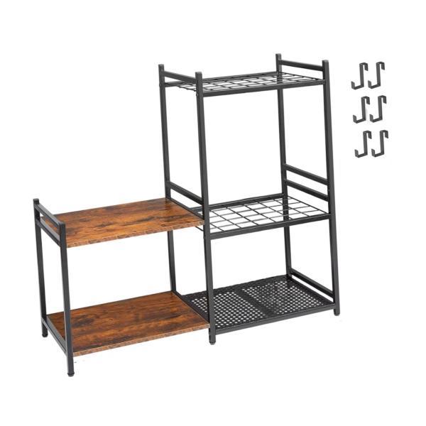 説明:[信頼性と汎用性に優れた構造]: この金属製ガーデンツールオーガナイザーは.耐久性と汎用性を考慮して設計されており.庭.ガレージ.または効率的なツール管理が必要なあらゆるスペースでツールを整理するのに理想的なソリューションです. [金...