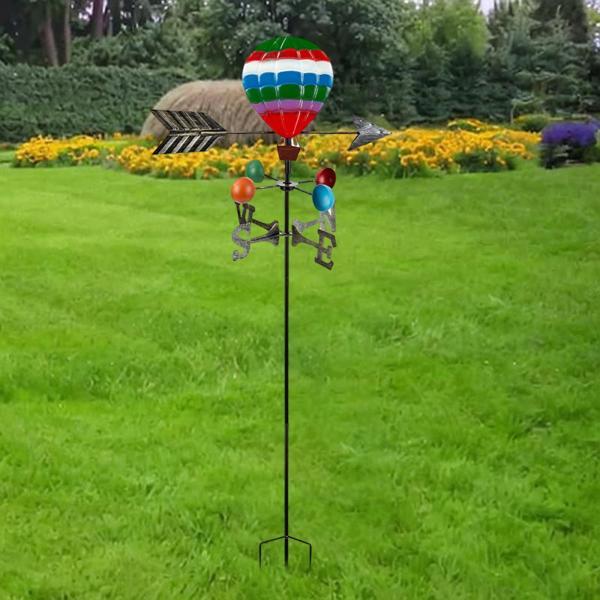 説明:[クリエイティブなデザイン]: この熱気球の風見鶏は.どんな屋外スペースにもユニークな芸術的な雰囲気を添えます.実用的な風見鶏であると同時に.目を引く庭の装飾としても最適です. [丈夫な素材]: 高品質の鉄で作られたこの熱気球の風見鶏...